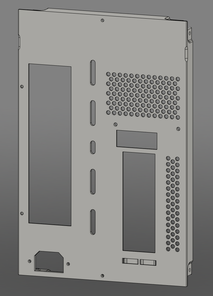 NR200P Back Panel Mod by Beastie | Download free STL model | Printables.com