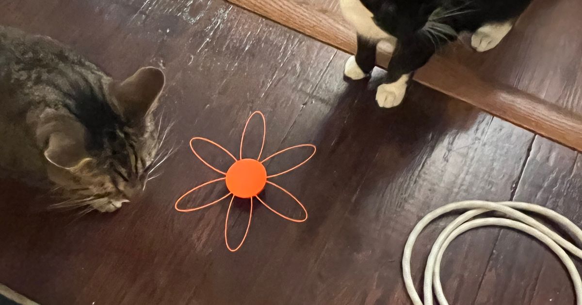Simple Cat toy by James Eagan | Download free STL model | Printables.com
