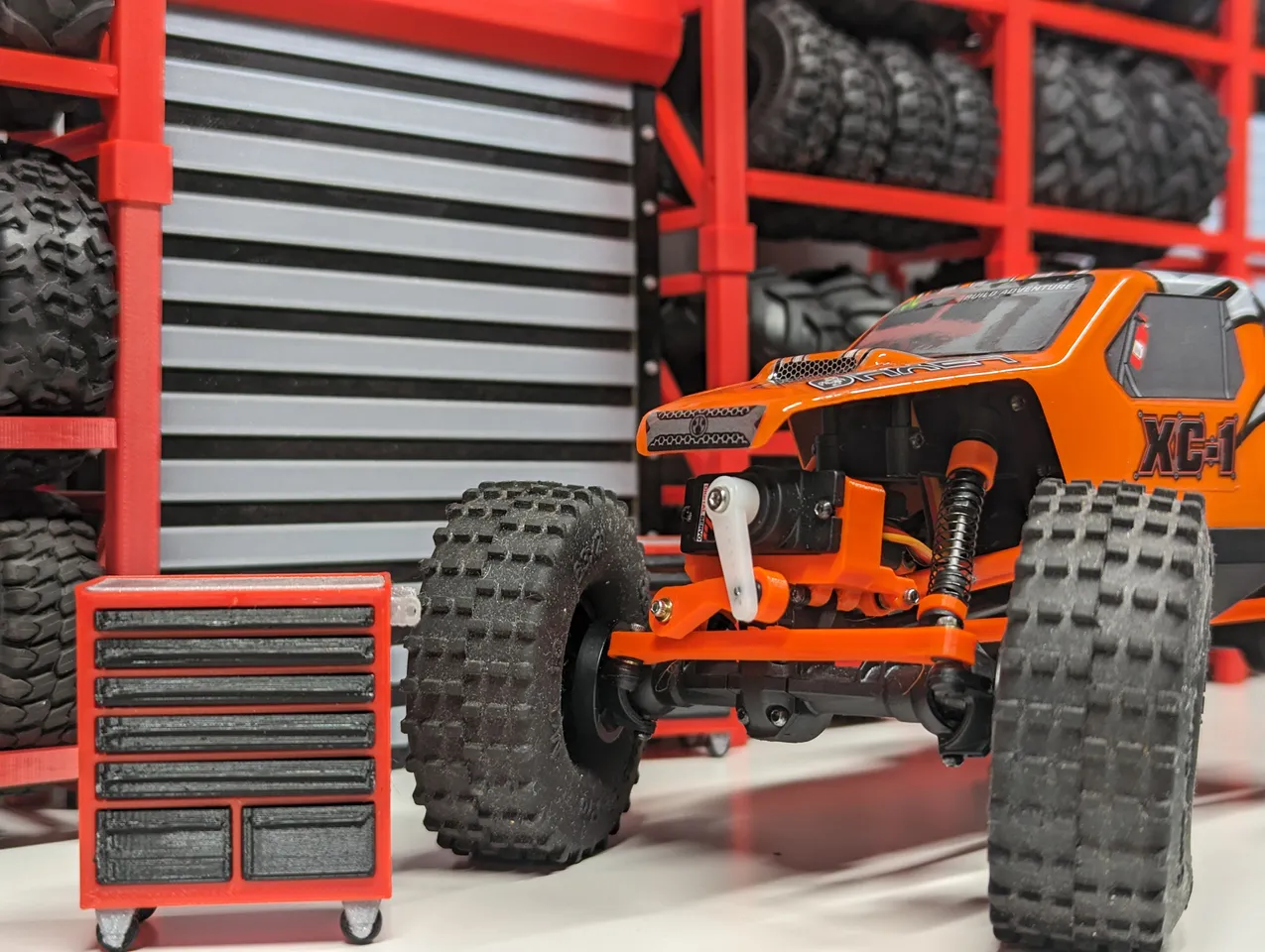 SCX24 or AX24 Shock Preload Spacers by Chris | Download free STL model ...