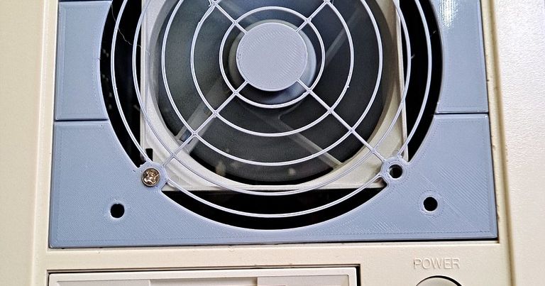 Fan adapter for 5.25" PC DVD Drive Bay - Fits 92mm and 120mm Fans by ...