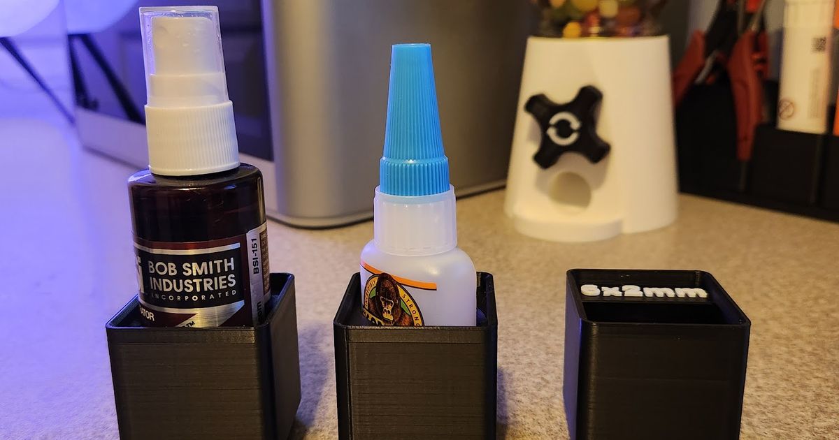 Gridfinity 1x1x1 Magnet Gluing Trio by Carl Belcher | Download free STL ...