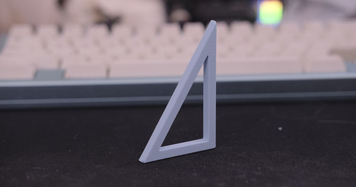 70 x 45 x 5 Right Angle Square by skill issue | Download free STL model ...