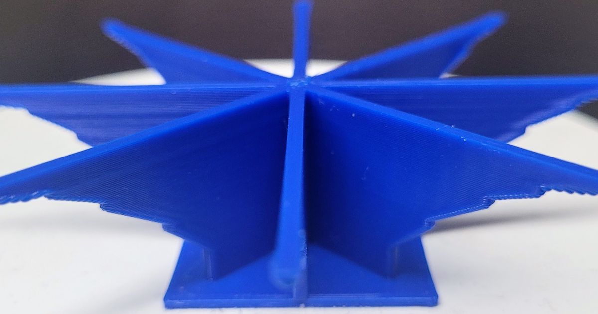 Overhang Test with 45° for Detailed prints by just_trey | Download free ...