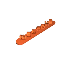 Customizable Dual Message Illusion (OpenSCAD) by Xander | Download free ...