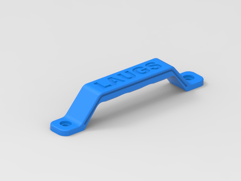 Kiteboard Handle 205mm 170mm by Robbert Laugs | Download free STL model ...