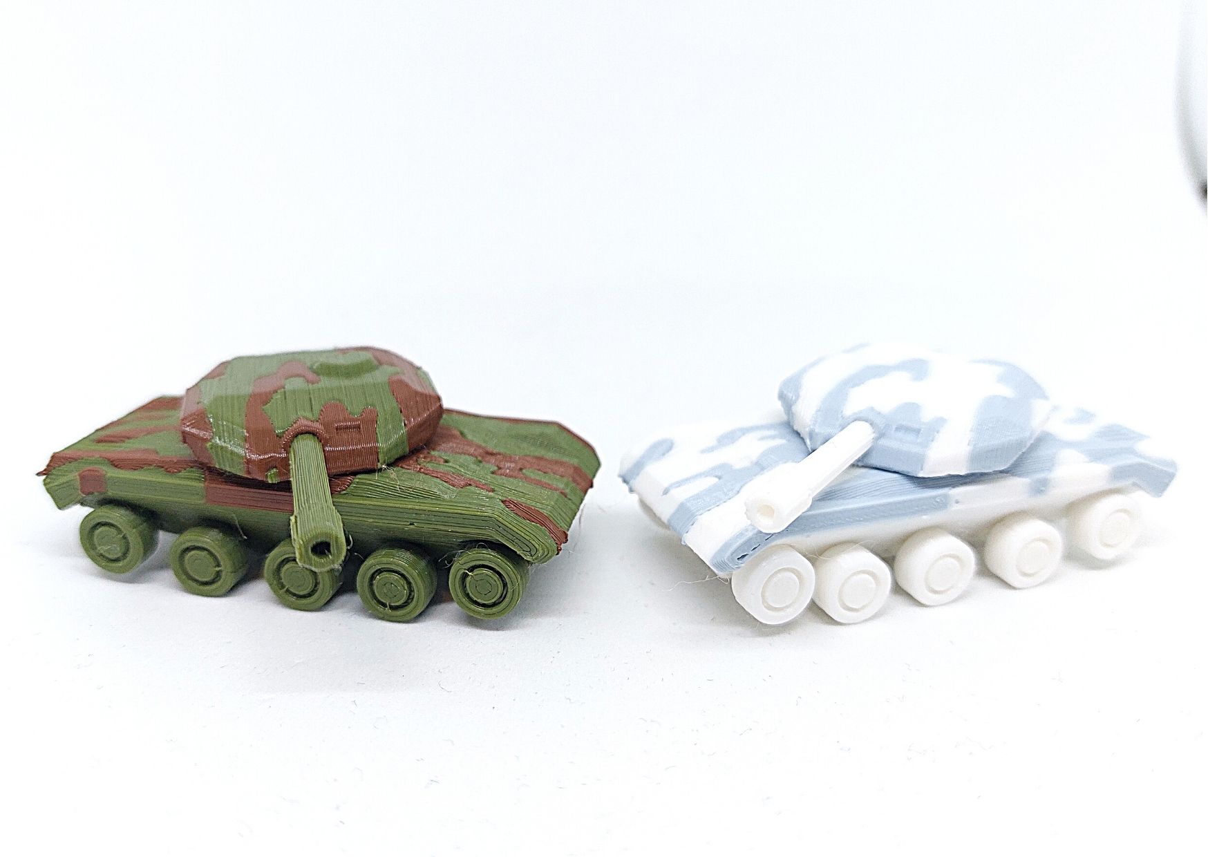 Multicolor tank toy - Print in Place by Waikikiprod | Download free STL ...
