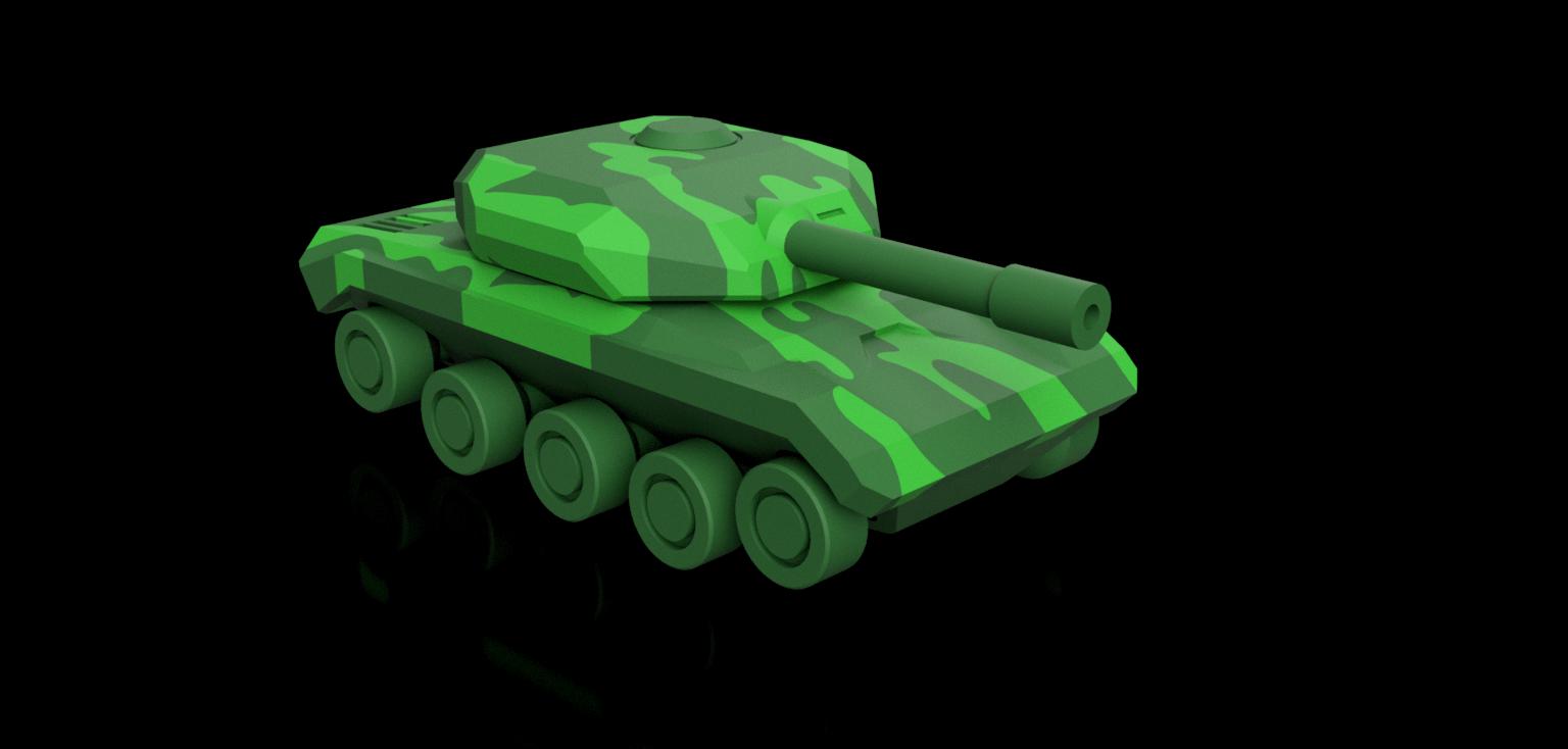 Multicolor tank toy - Print in Place by Waikikiprod | Download free STL ...