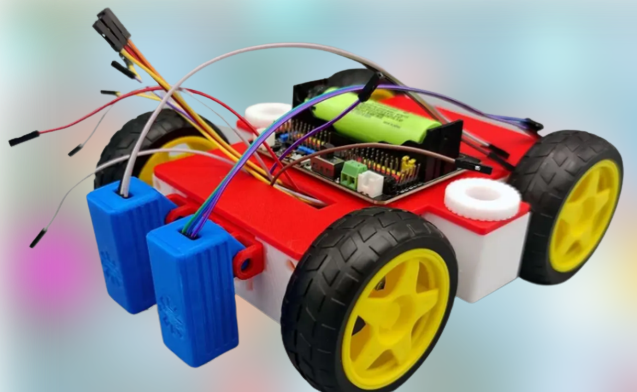 Robotic Car Chassis by qamar arfeen | Download free STL model ...