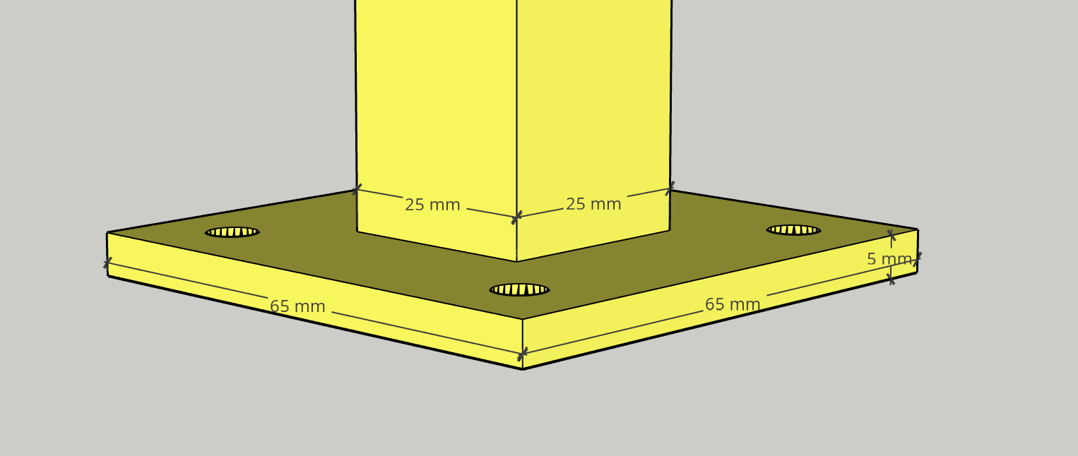GAMBA QUADRATA by Giovanni1954 | Download free STL model | Printables.com
