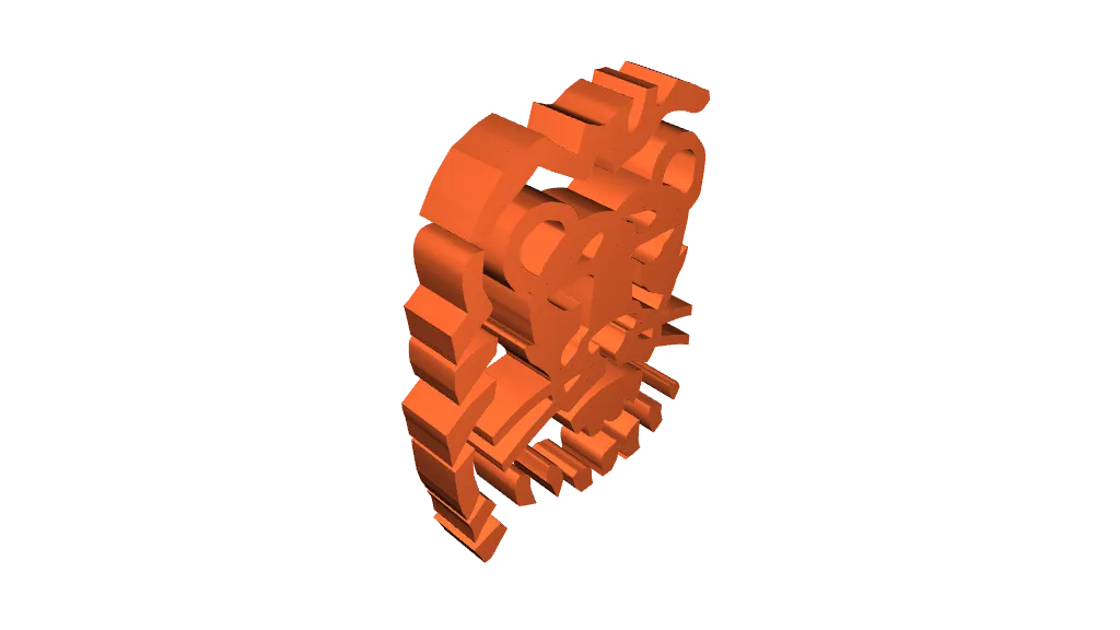 ING Logo Inlay Version by Understanding Data | Download free STL model ...