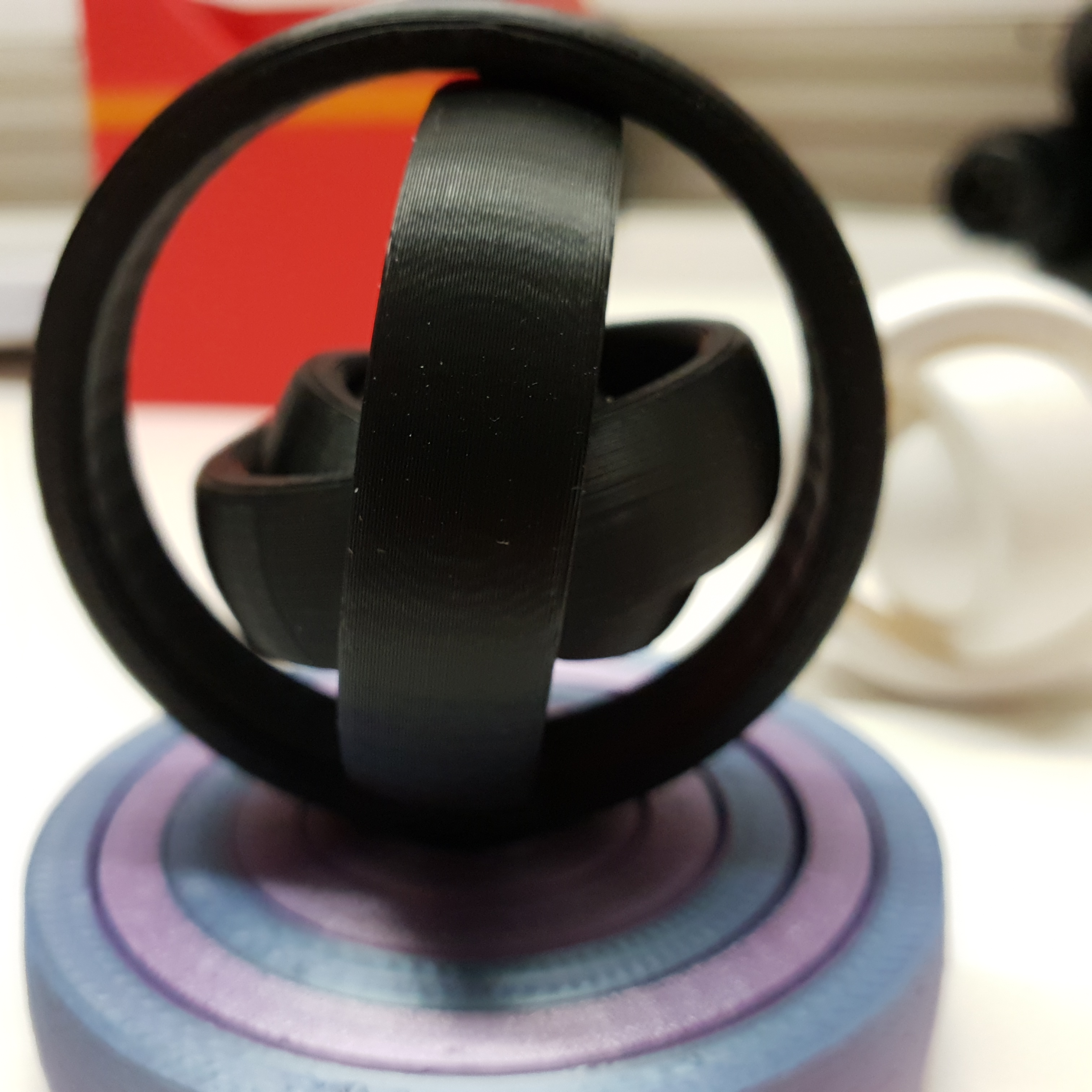 rotating rings - freeCAD exercise by yahbluez | Download free STL model ...
