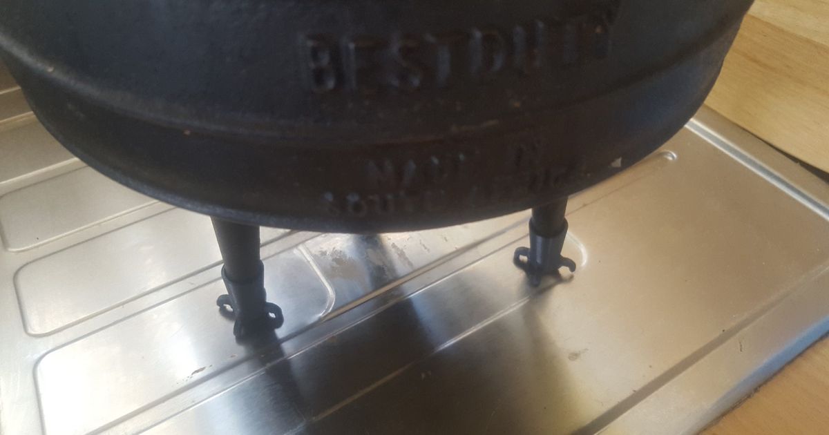 3-Leg pot feet protectors. (Potjie) by Dave | Download free STL model ...