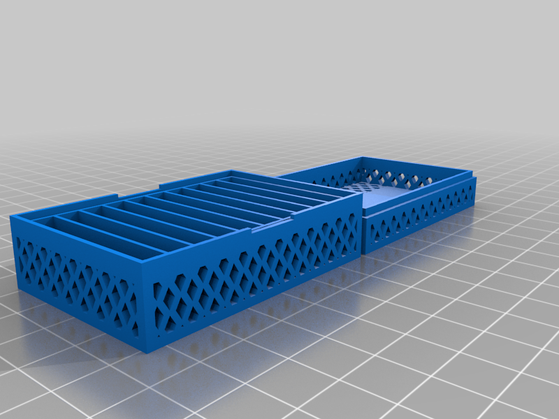 Customizable box with lettering and cells by Sheridan | Download free ...