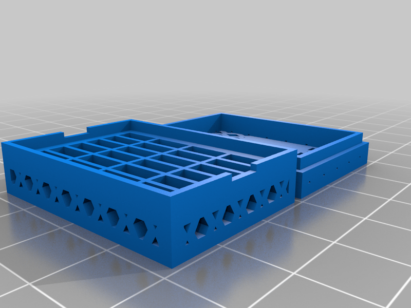 Customizable box with lettering and cells by Sheridan | Download free ...