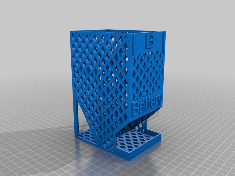 Universal Cylinder Battery Dispenser by Sheridan | Download free STL ...