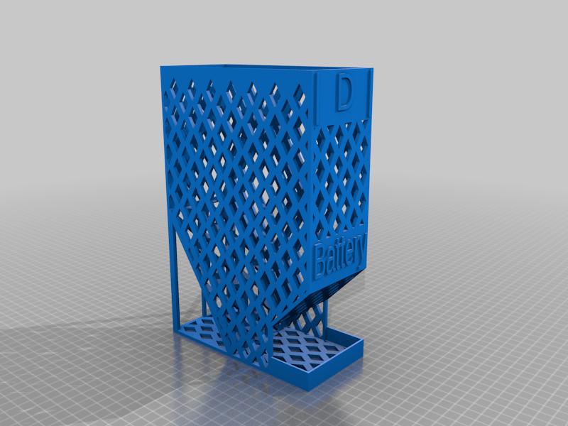 Universal Cylinder Battery Dispenser by Sheridan | Download free STL ...