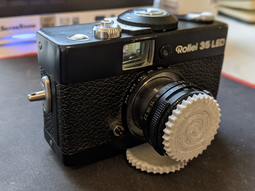 Rollei 35 LED Cap by RobotDoctor | Download free STL model | Printables.com