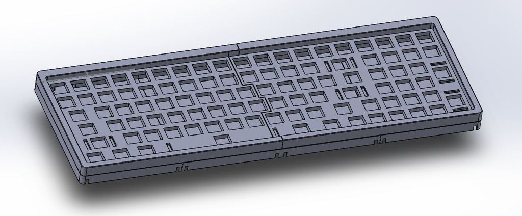 Mechanical Keyboard- Mech 96 by RobotDoctor | Download free STL model ...