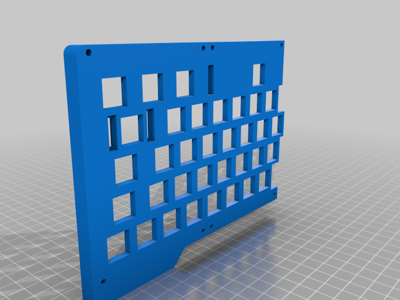 Mechanical Keyboard - Monolith by RobotDoctor | Download free STL model ...