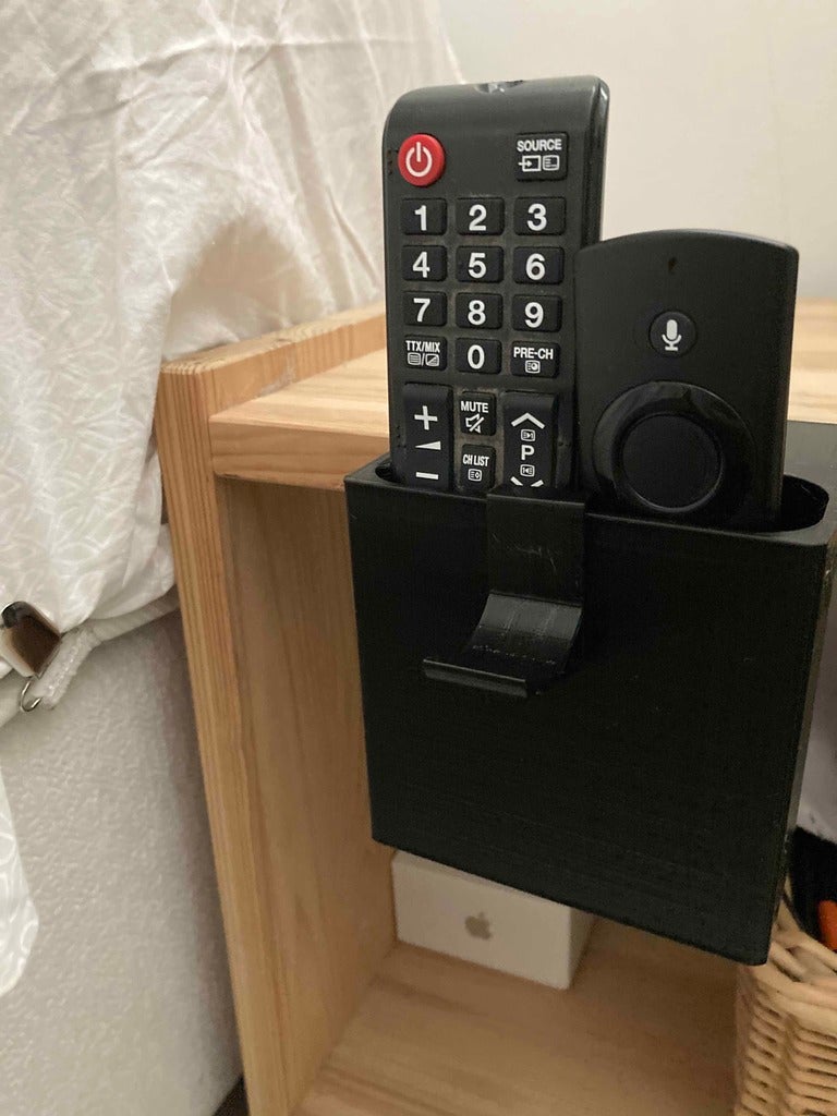 Bedside Remote Controls Hanger by Ofiros | Download free STL model ...
