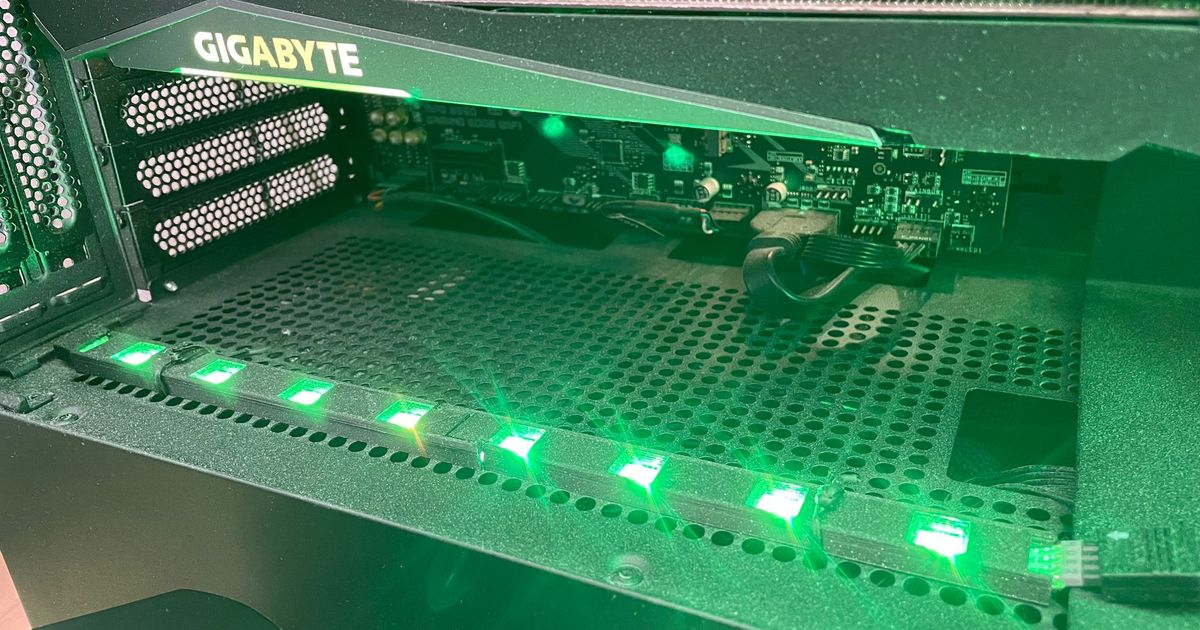 Modular LED Strip Casing 30/m by Erik | Download free STL model ...