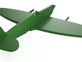 Spitfire kit card Famous Planes by Zenlayne | Download free STL model ...