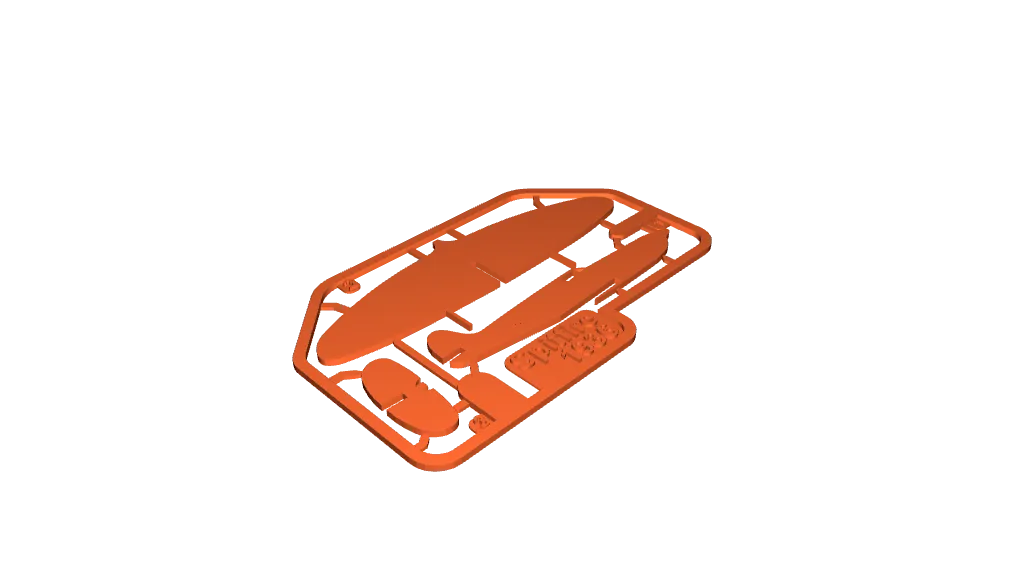 Spitfire kit card Famous Planes by Zenlayne | Download free STL model ...