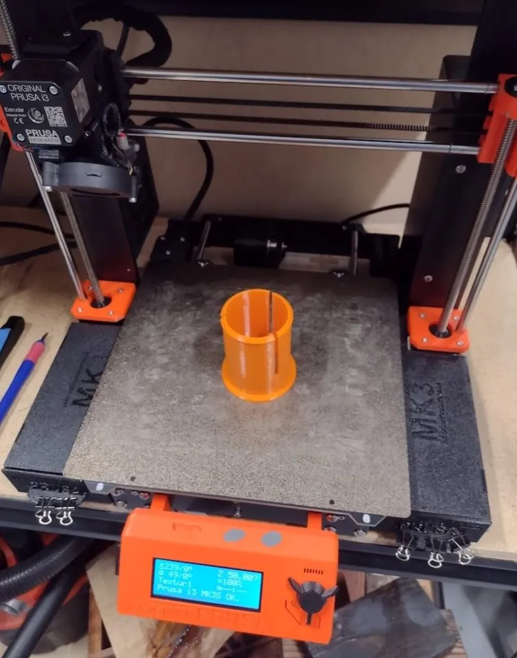 DURAMIC 3D Filament Spool Insert - Fiber/Cardboard Spool by Makerneer ...