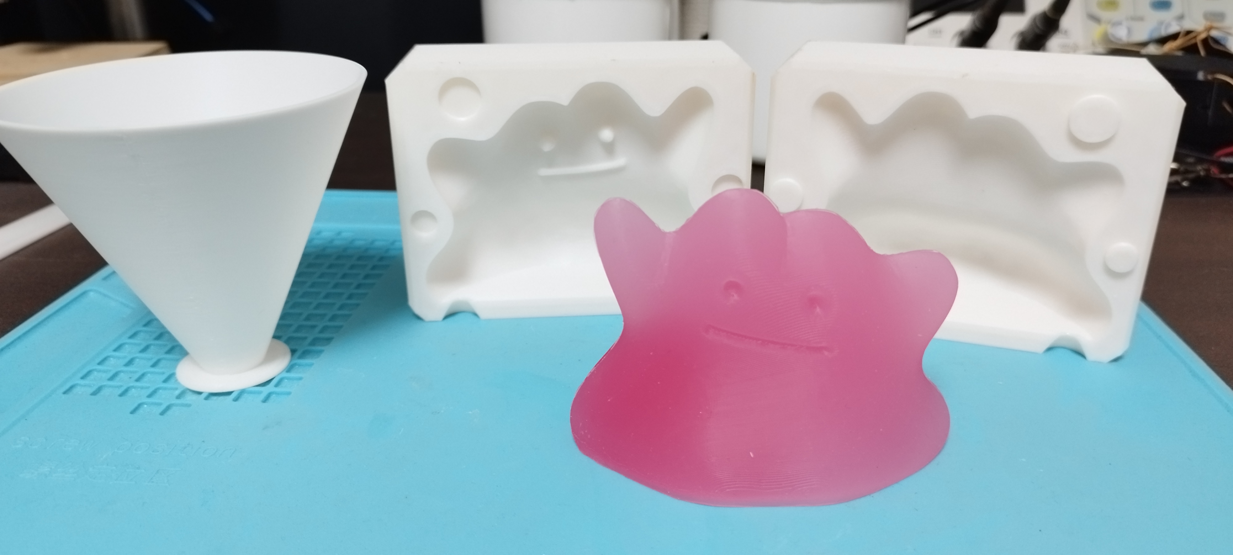 Silicone Ditto(Pokemon) Mold by Yoshimi Koyama | Download free STL ...