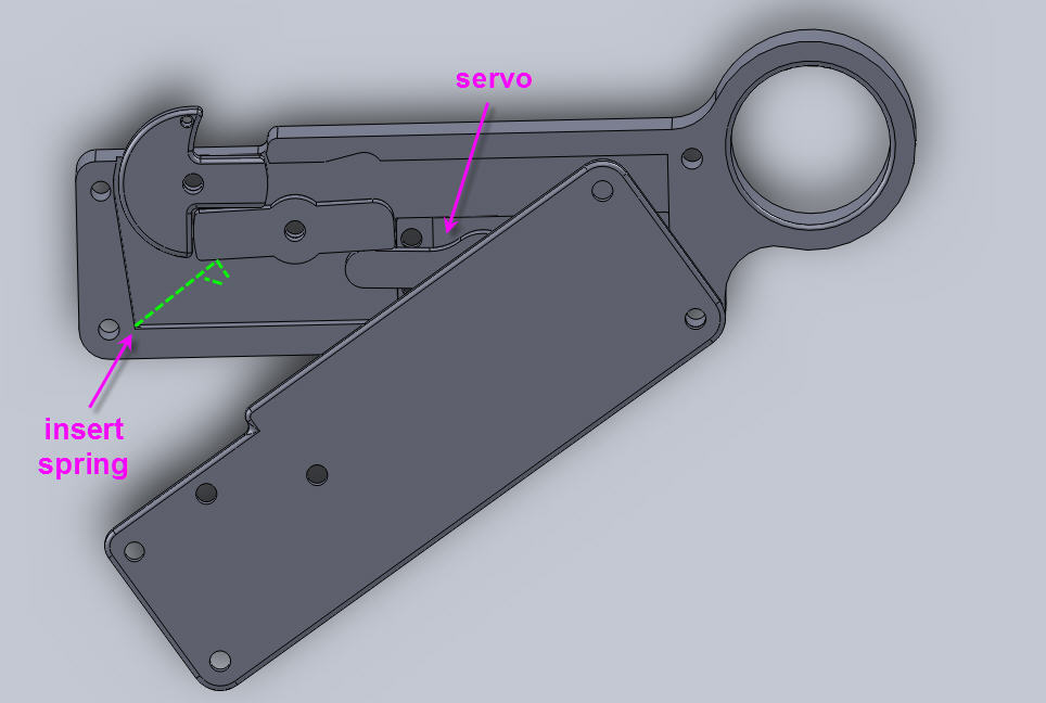 trigger mechanism for bungee plane launcher by freedom2000 | Download ...
