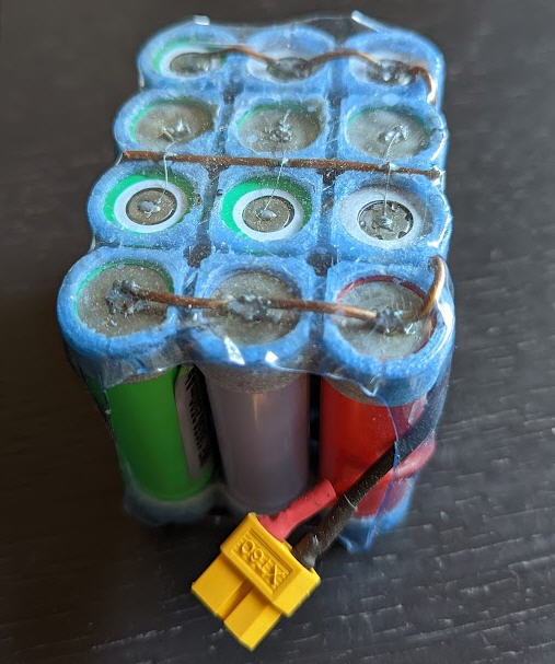 4s3p, 4s4p 18650 battery pack by freedom2000 | Download free STL model | Printables.com