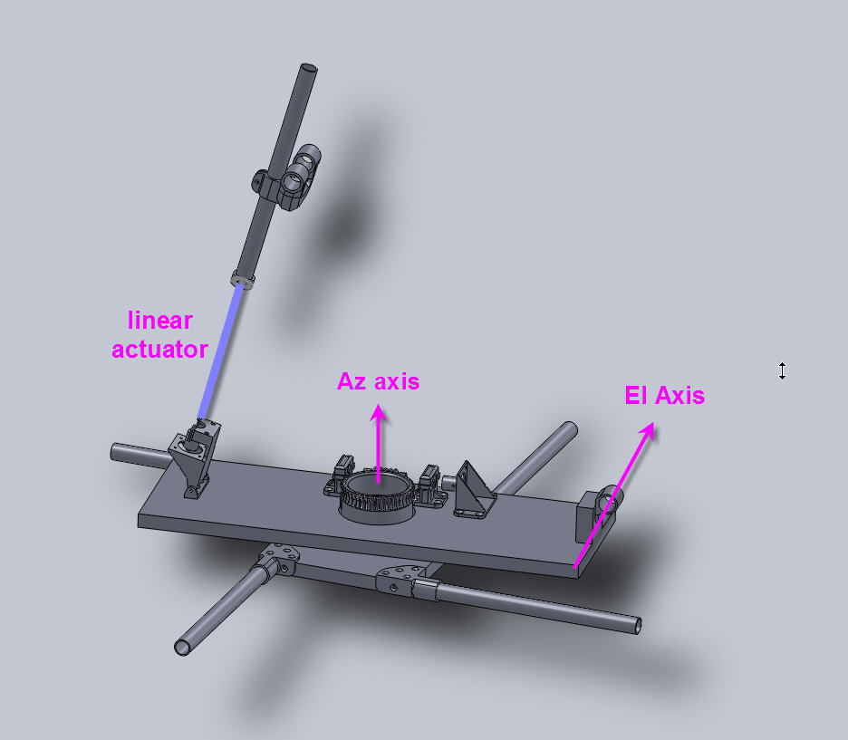 Solar Panel 2 Axis Sun Tracker By Freedom2000 Download Free Stl Model