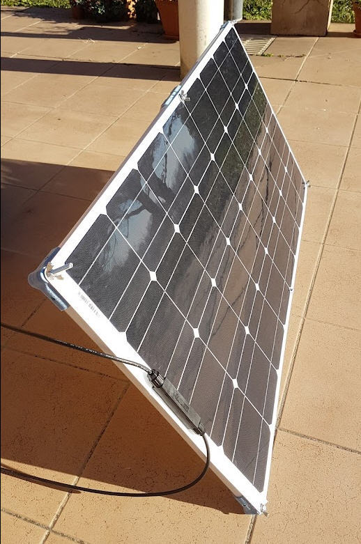 tilting frame for flexible 100W solar panel by freedom2000 | Download ...