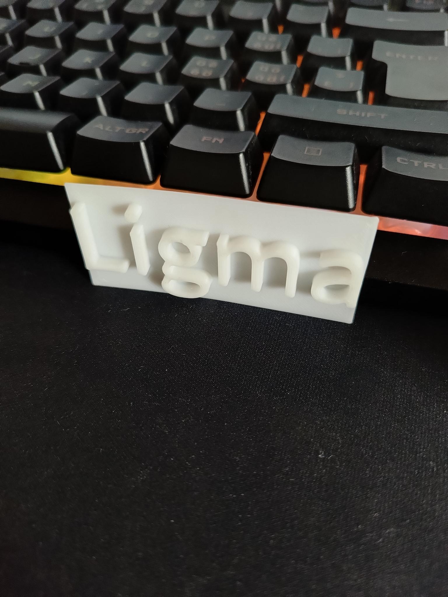 Ligma_Sign by Raphael | Download free STL model | Printables.com