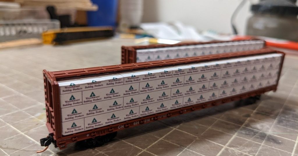 N Scale Lumber Loads (1:160) by pbechard | Download free STL model ...