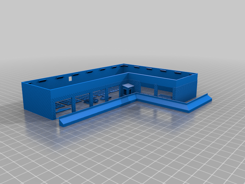 Service Center Remix - N scale (1:160) by pbechard | Download free STL ...