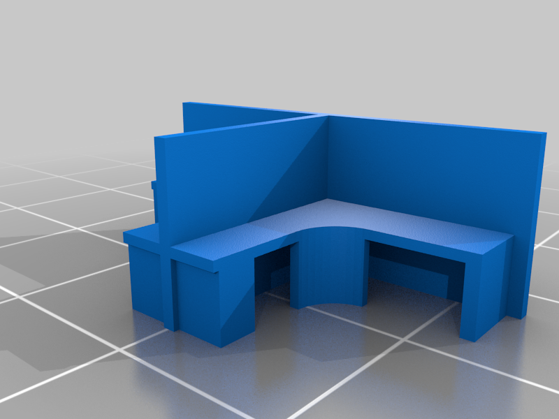 N Scale Office Cubicles (1:160) by pbechard | Download free STL model ...