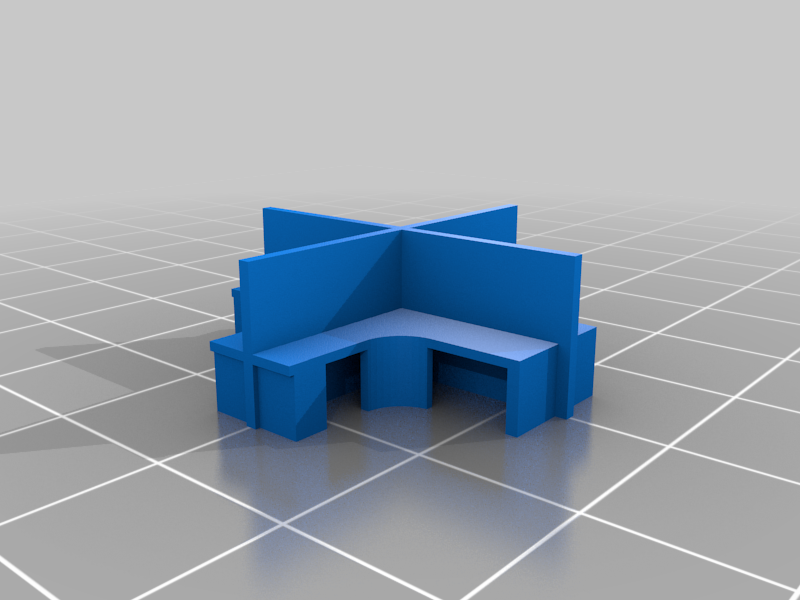 N Scale Office Cubicles (1:160) by pbechard | Download free STL model ...