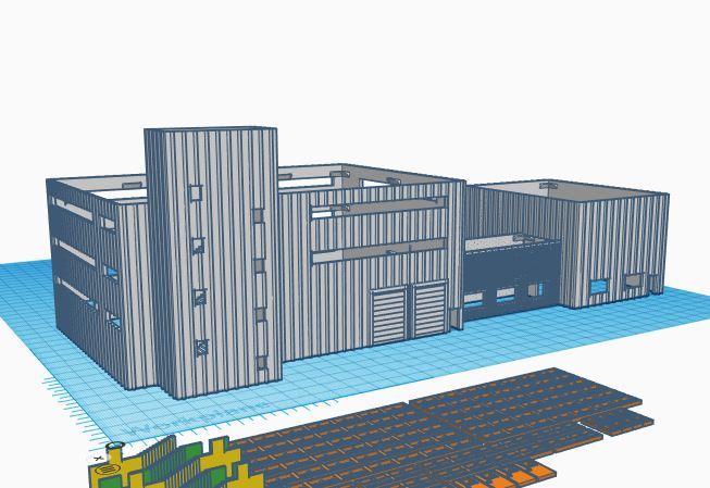 N Scale Chemical Facility (1:160) by pbechard | Download free STL model ...