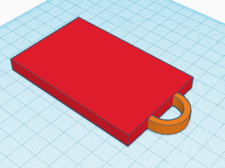 Rectangular Keychain Design by JoshSmithyy | Download free STL model ...
