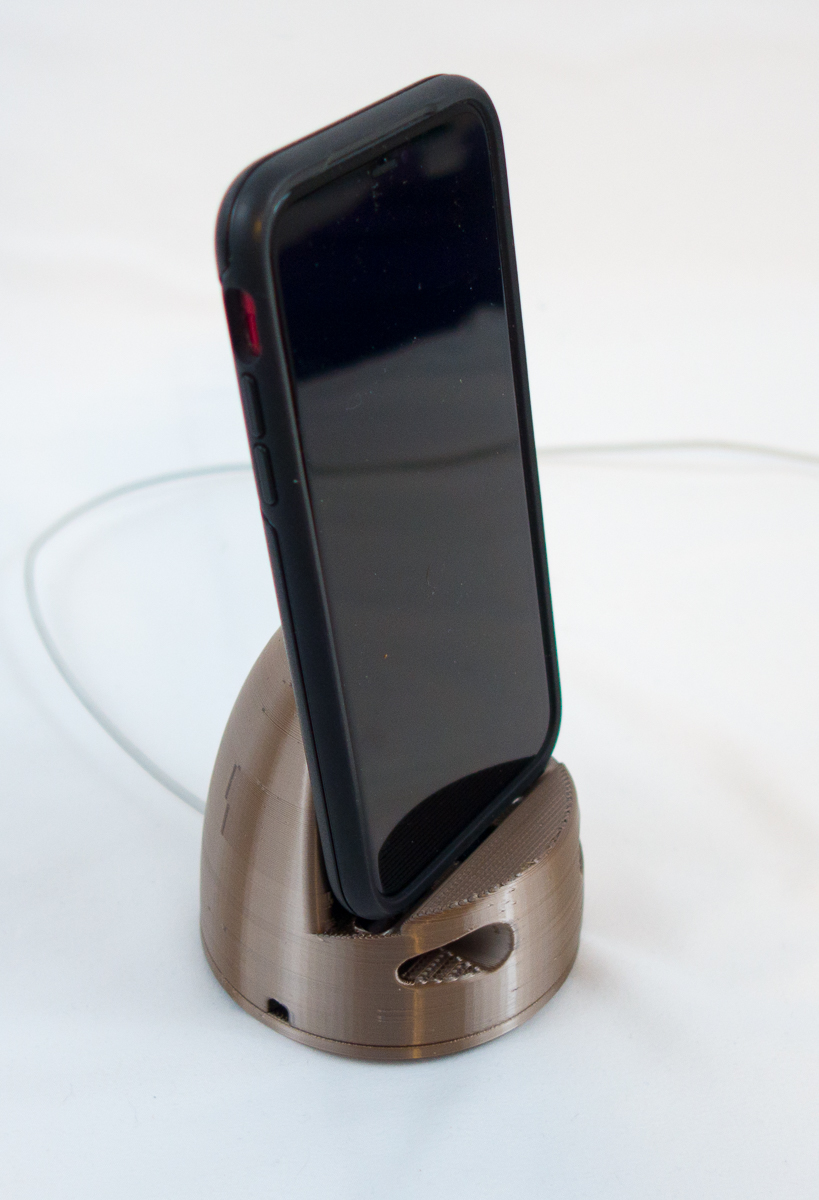 Phone Stand and Charger by Conrad Stenftenagel | Download free STL ...