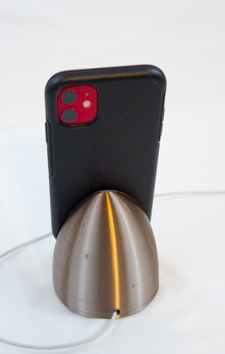 Phone Stand and Charger by Conrad Stenftenagel | Download free STL ...