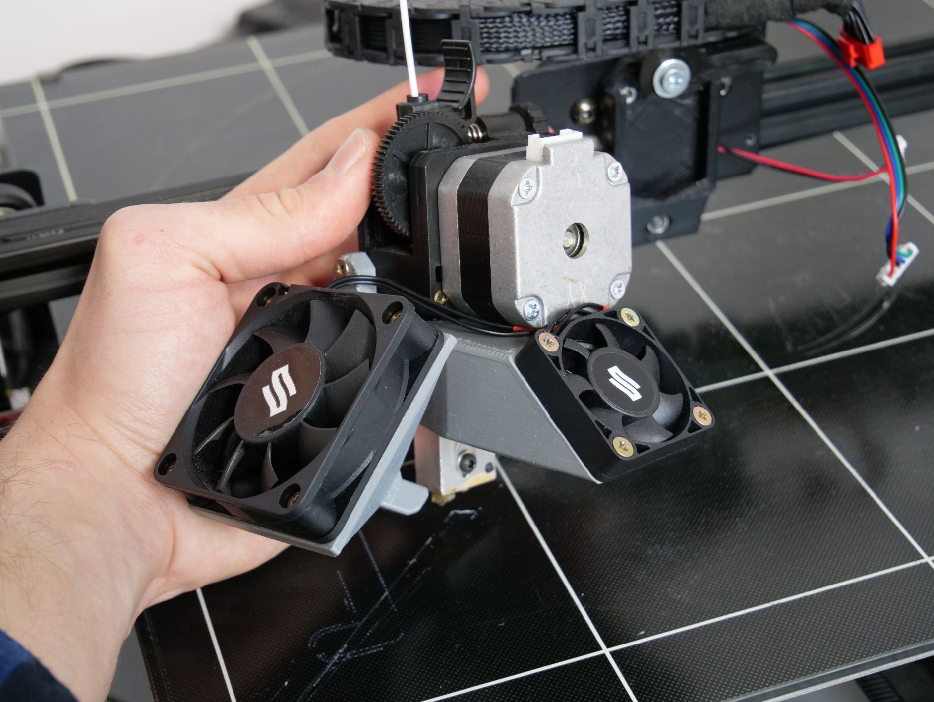 Anycubic Chiron Silent Direct E3D Volcano Hotend Quick Tool change by ...