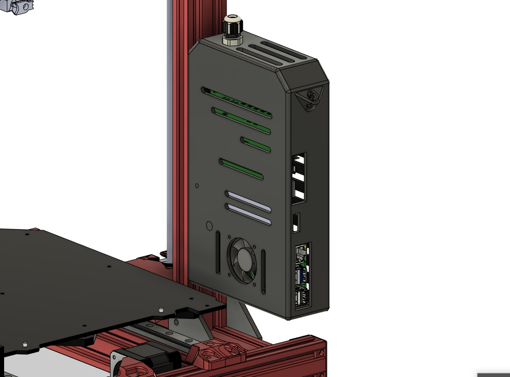 SKR Mini E3V3 - RPI - U2C - LM2596 Mainboard Case by 3dKaos | Download ...