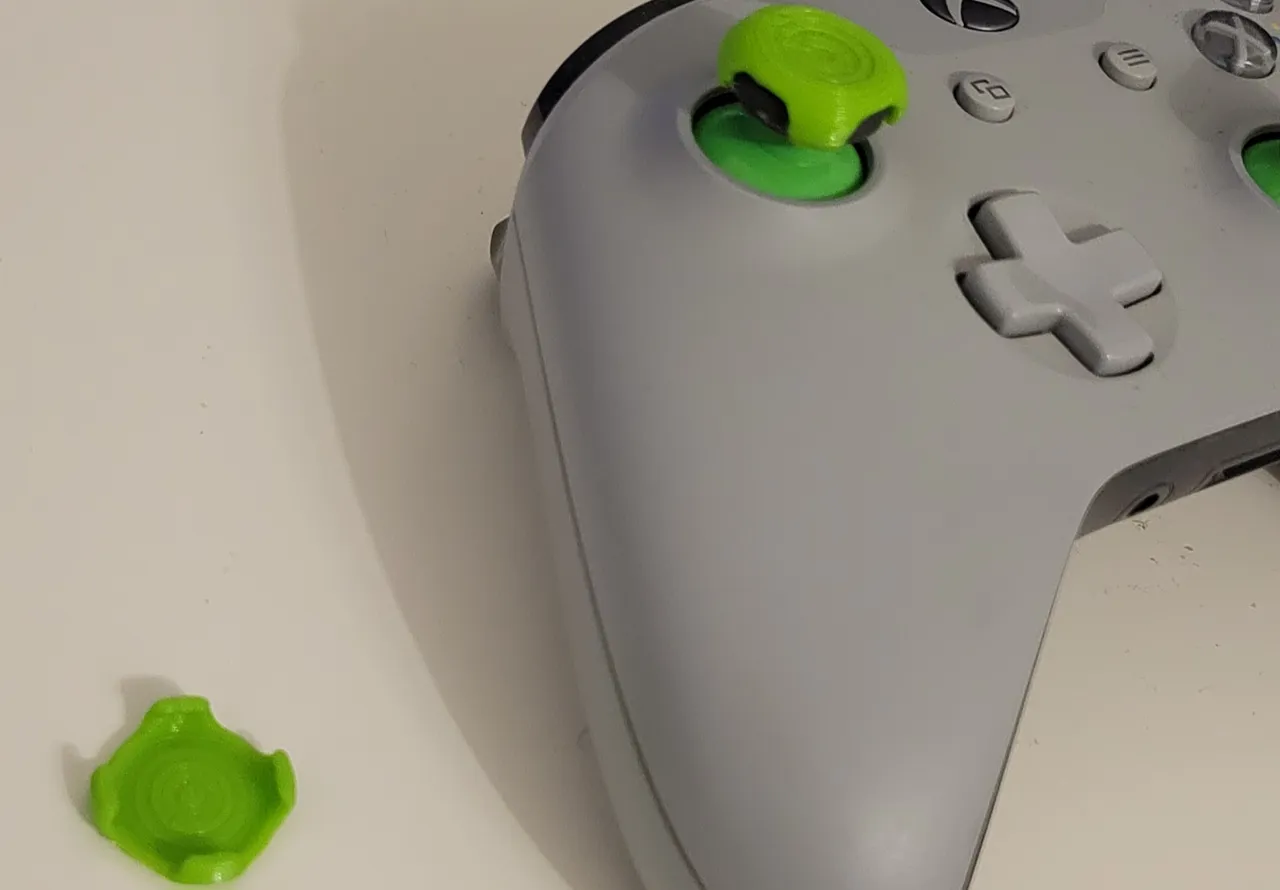 Joystick cap by Esteban CHARDONNET | Download free STL model ...
