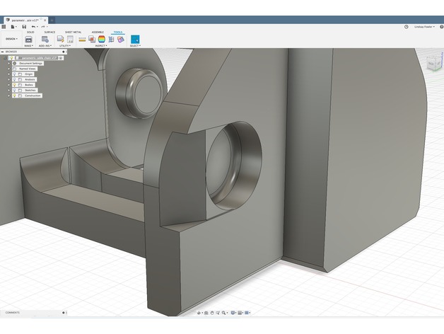 Parametric Snap-together Cable Chain (not my design) by Butch Wise ...