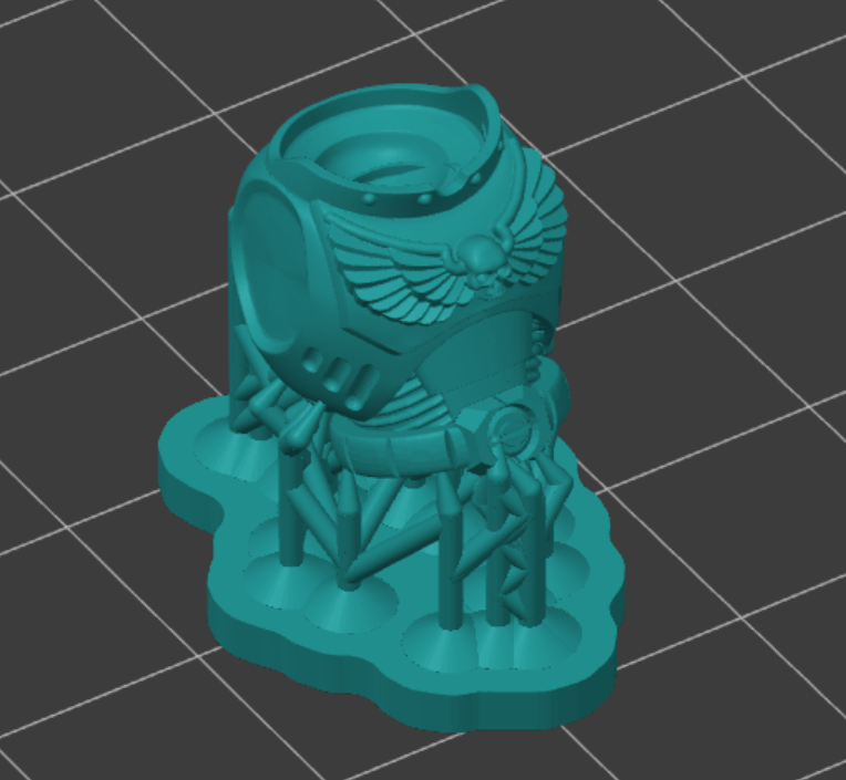 Space soldiers supported by Mod20087 | Download free STL model ...