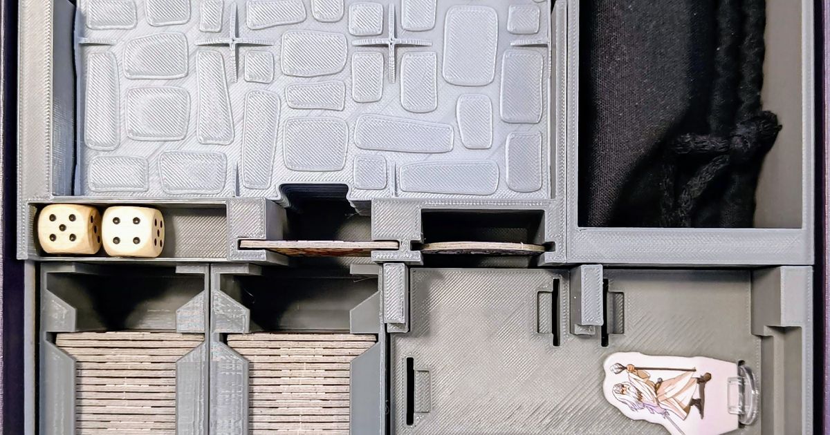 Karak Box Insert - complete set (compatible with Regent) by PowderCZ ...