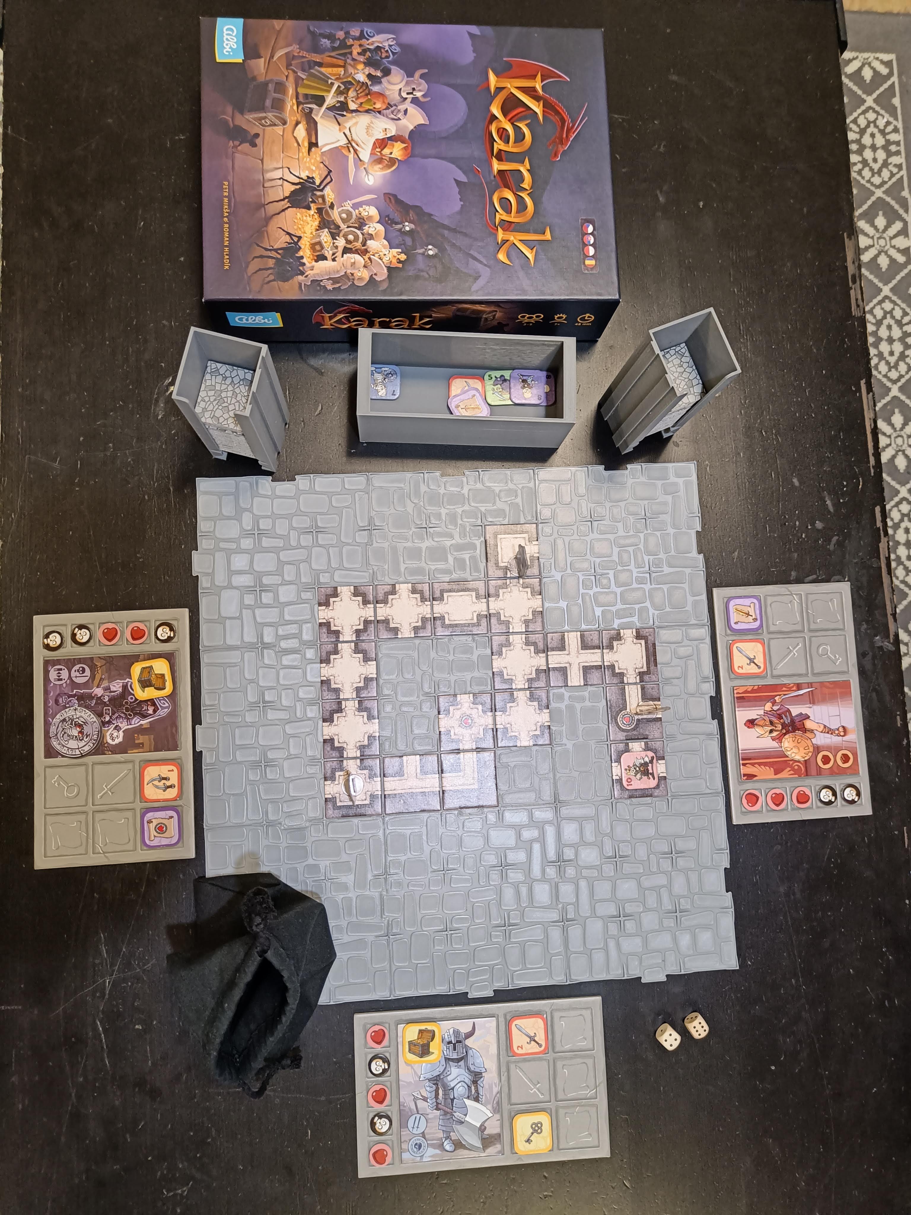 Karak Box Insert - complete set (compatible with Regent) by PowderCZ ...