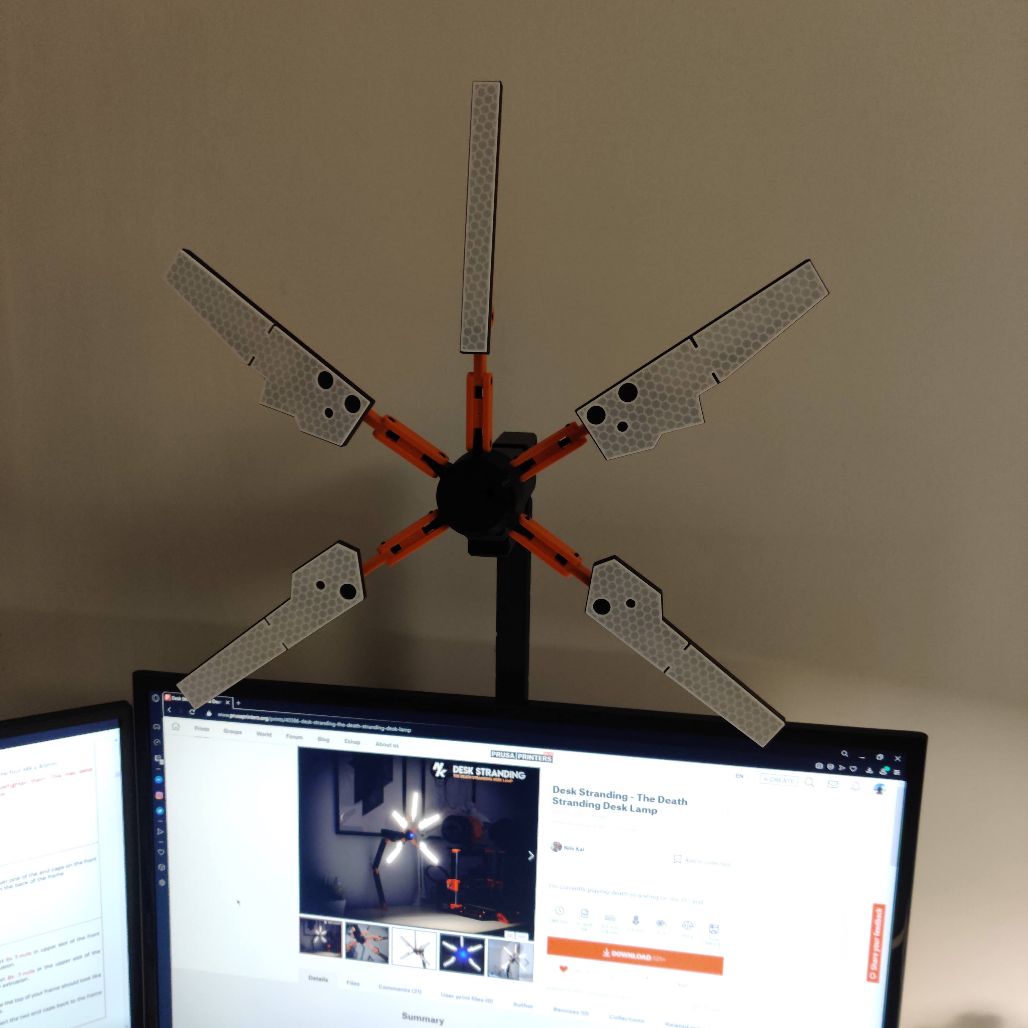 Desk Stranding - VESA mount by G.wrks | Download free STL model ...